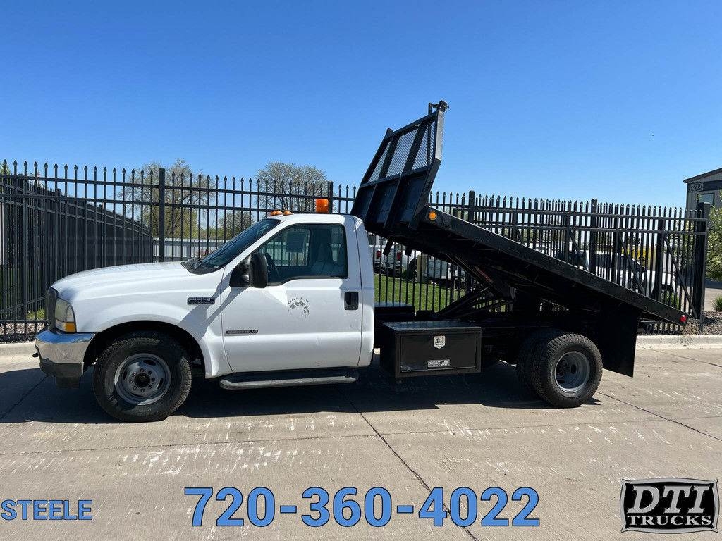 Ford F-350 11' Flatbed Dump Truck (ONLY 44k Miles)