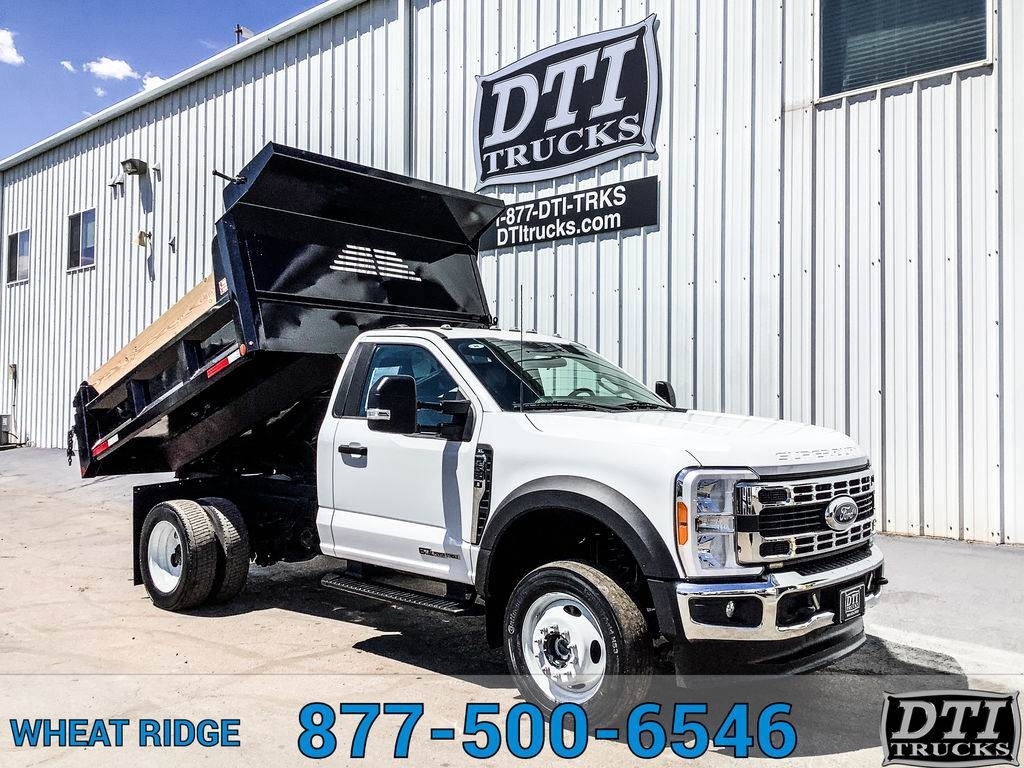 Ford F550 Dump Truck, Diesel, Auto, 4x4