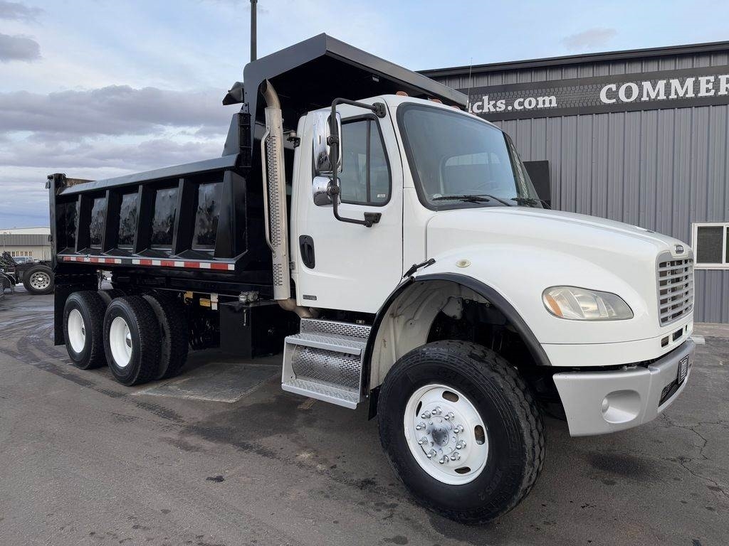 Freightliner M2-106, 6X6 Tandem Dump, 15' Material Body, LOW MI
