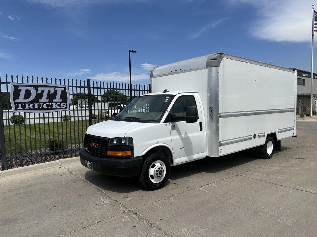 GMC 3500 Cutaway 16ft Box Truck, Gas, Auto