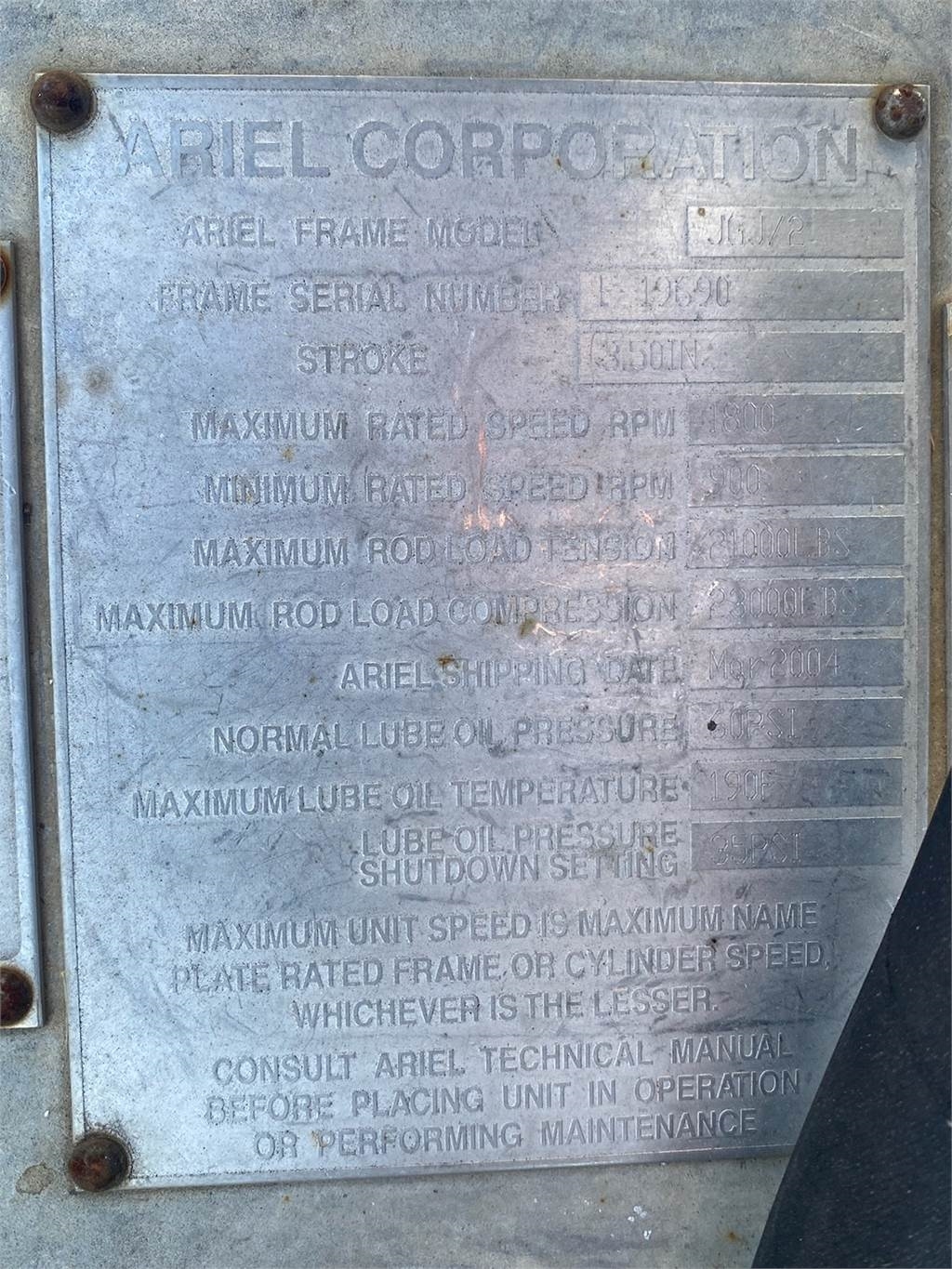 Ariel JGJ-2 Air Booster - F19690