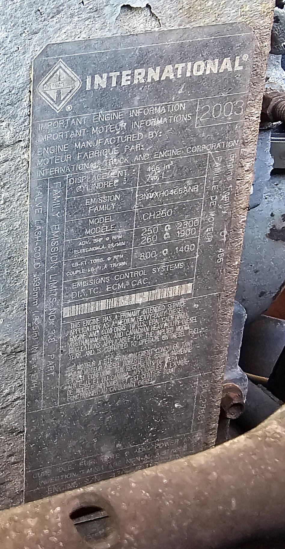 International Navistar 4400 SBA 4X2 22ft Box Truck