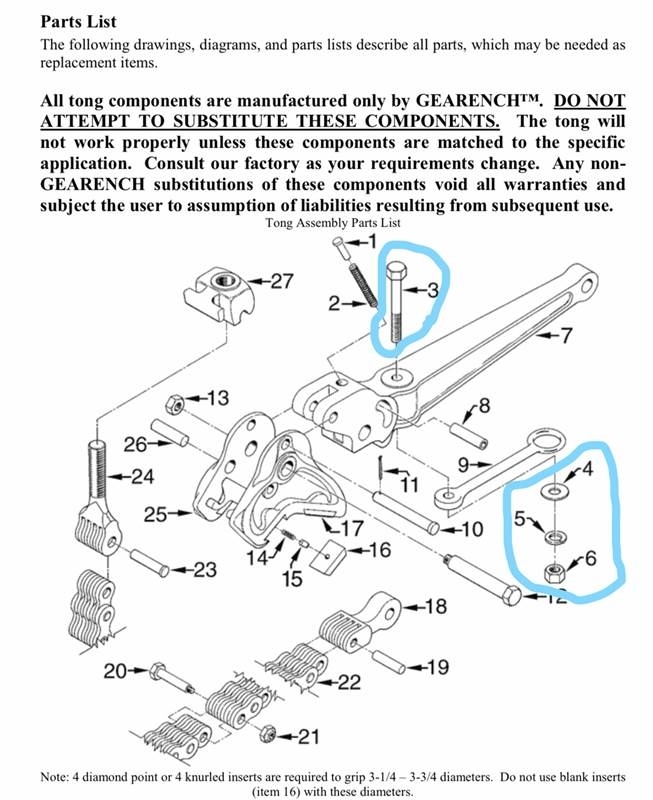 [Other] Petol Gearench Tools HB33 Petol Hanger Bolt & Nut