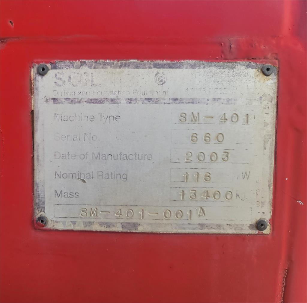 Soilmec SM 401 Rock Drill