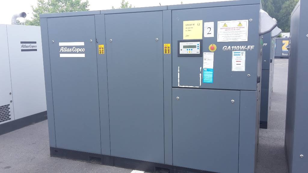 Atlas Copco GA 110 FF WATERCOOLED - Compressors - Industrial - Atlas Copco