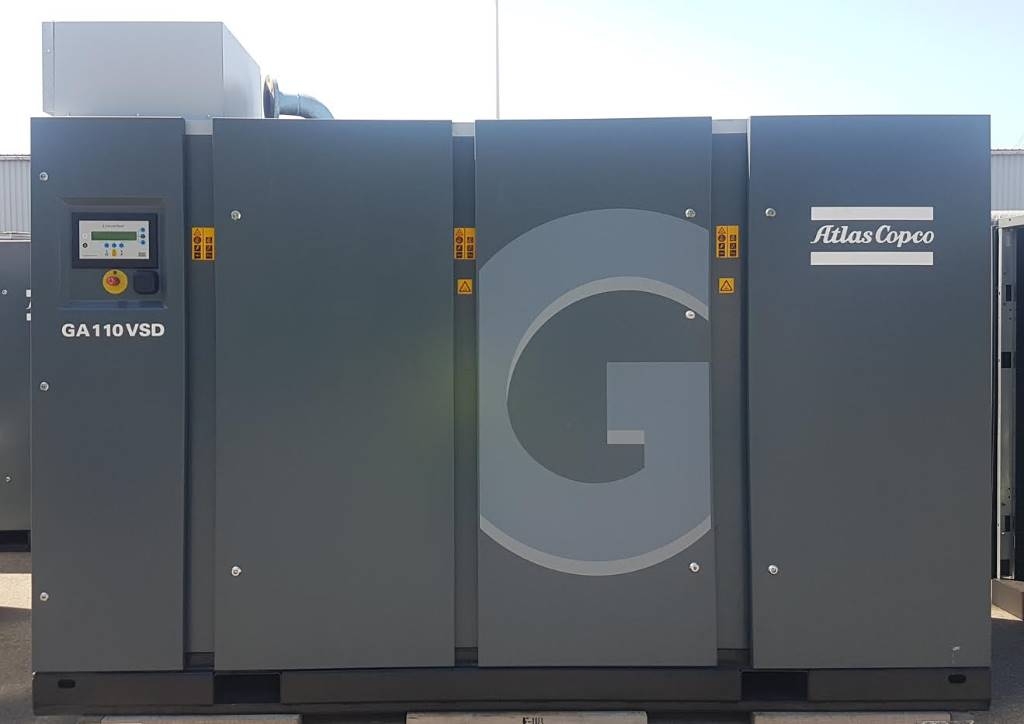 Atlas Copco GA 110 VSD - Compressors - Industrial - Atlas Copco