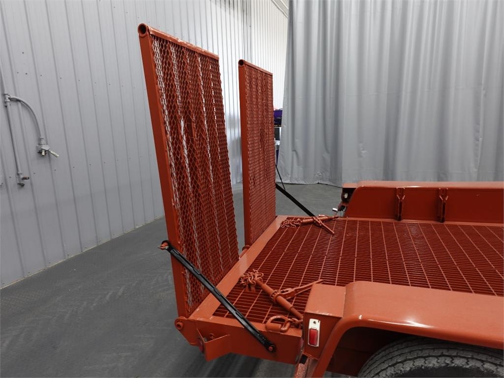 Ditch Witch trailer with attachments