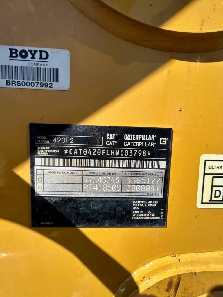 CAT 420 F2 ST