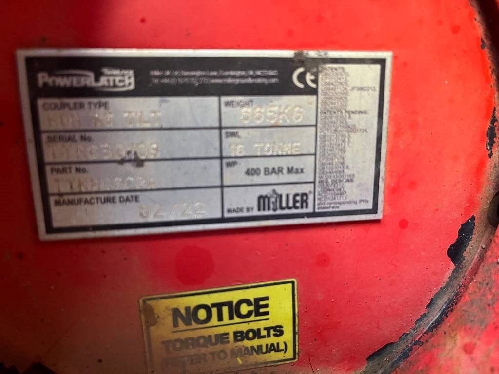 Miller Tilting Quick Hitch - Quick Connectors - Construction Equipment ...