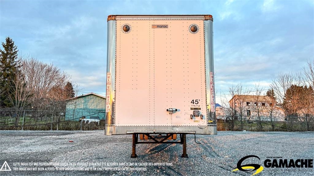 Manac 45' DRY VAN DRY VAN TRAILER STORAGE