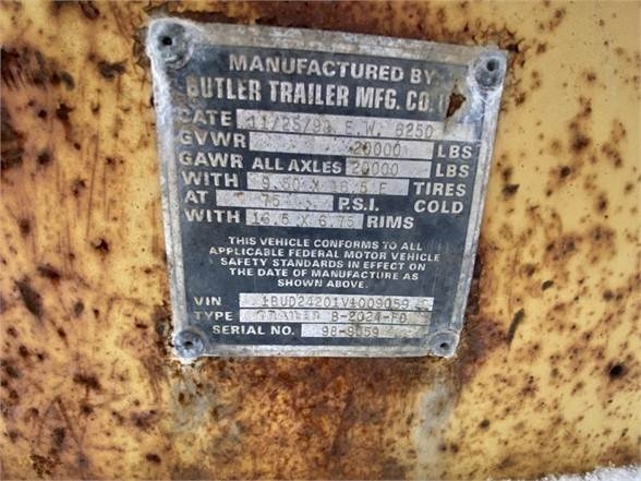 Butler 20TON