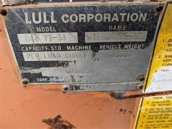 Lull 644TT-34 HIGHLANDER II