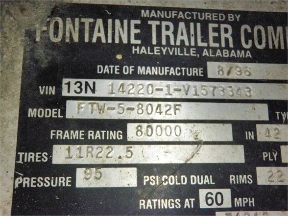 Fontaine Flatbed Trailer