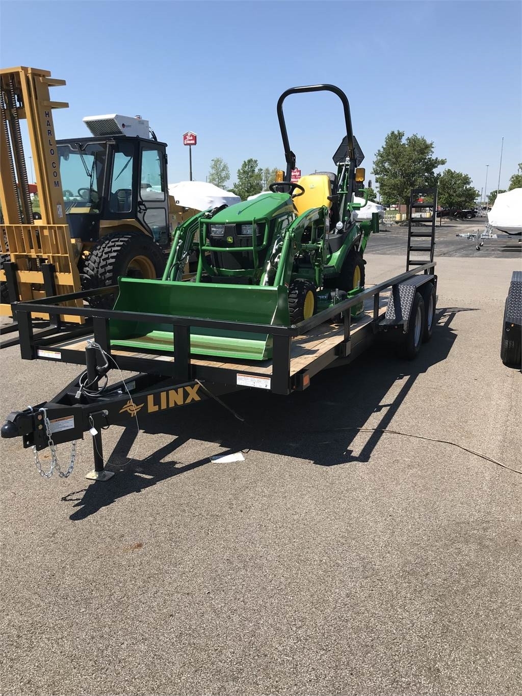 John Deere 1025R TLB TRAILER PACKAGE