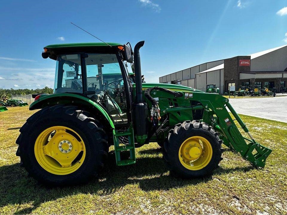 John Deere 6120E A/C Cab Tractor W/ H310 Loader/Bucket