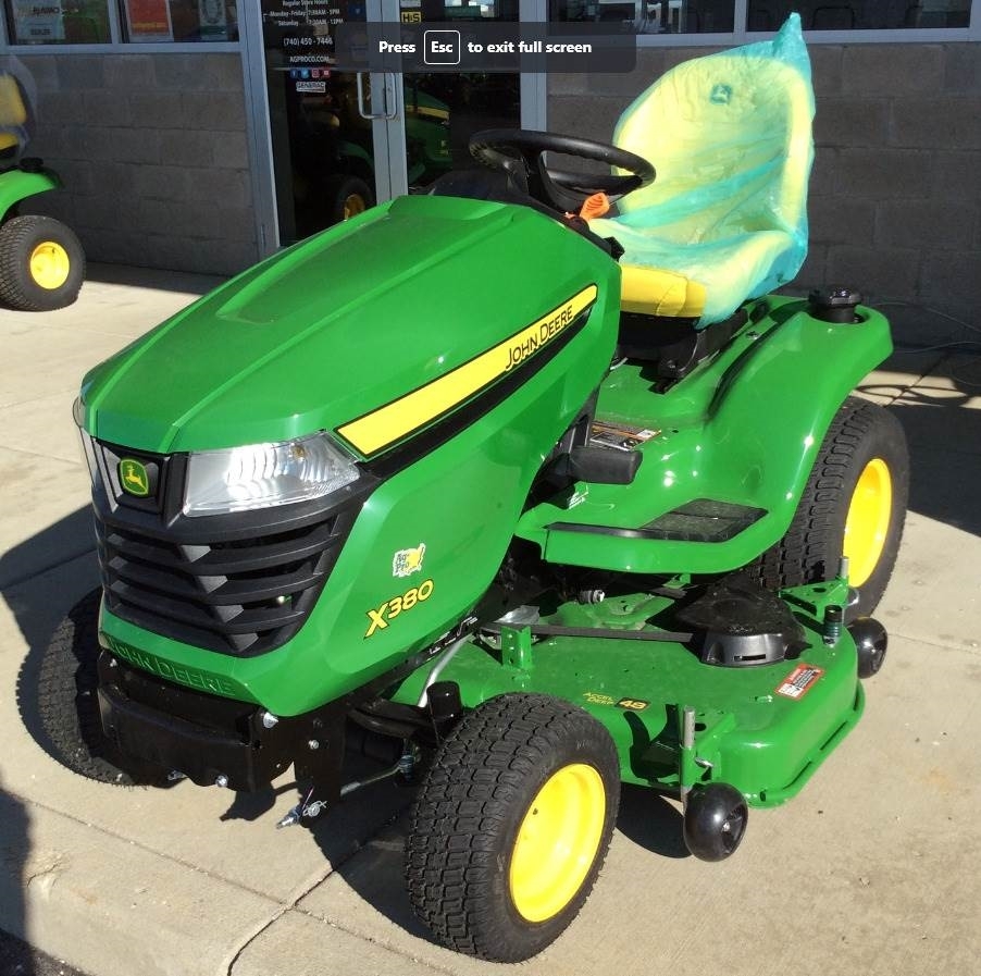 John Deere X380