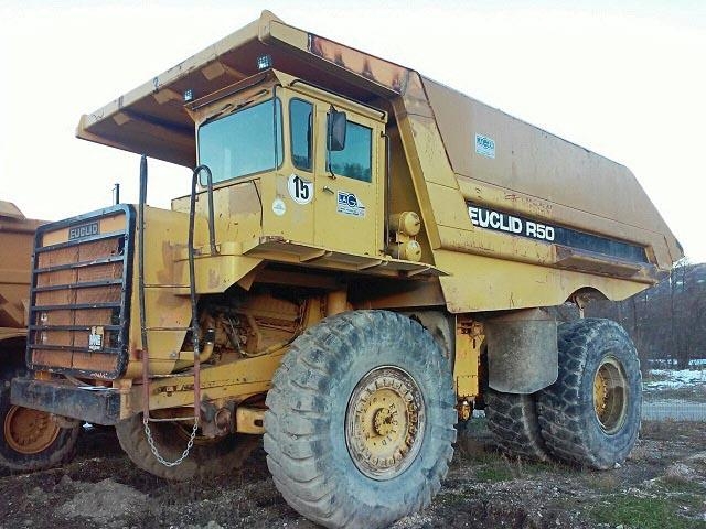 Used Euclid R50 rigid dump trucks Year: 1991 for sale - Mascus USA