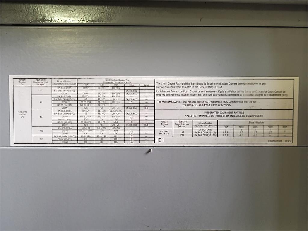 Eaton CUTLER-HAMMER Pow-R-Line 1a