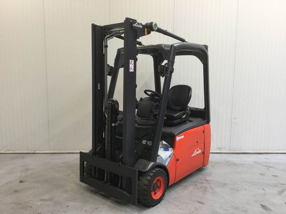 Linde E16 386 Serie - Electric Forklifts - Material Handling - Reesink ...