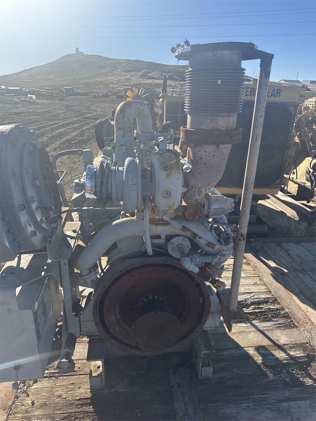 CAT 3412 SKID MOUNTED ENGINE