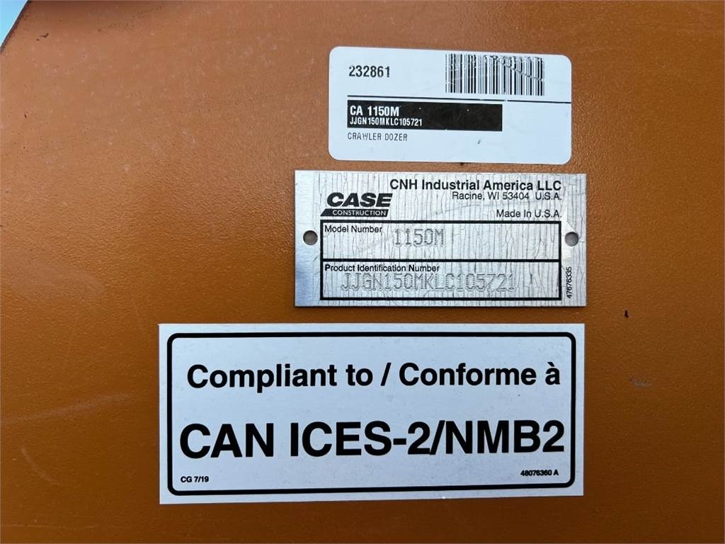 Case 1150M LT