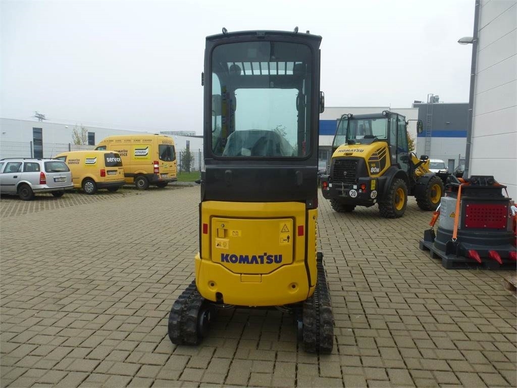 Komatsu PC16R-3HS - Mini excavators - Construction Equipment - Komatsu ...