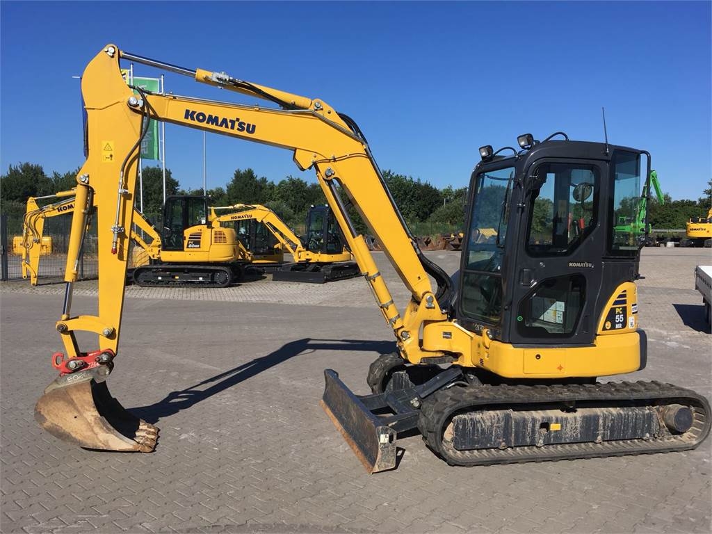 Komatsu PC55MR-3 - Mini excavators - Construction Equipment - Komatsu Used Equipment