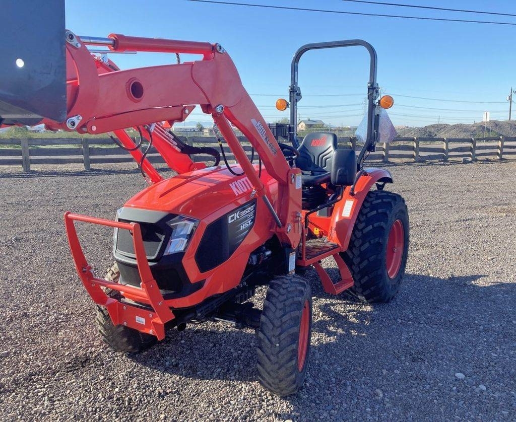 Kioti CK3520SEH-TL 35HP Diesel 4x4 Hystat Tractor Loader
