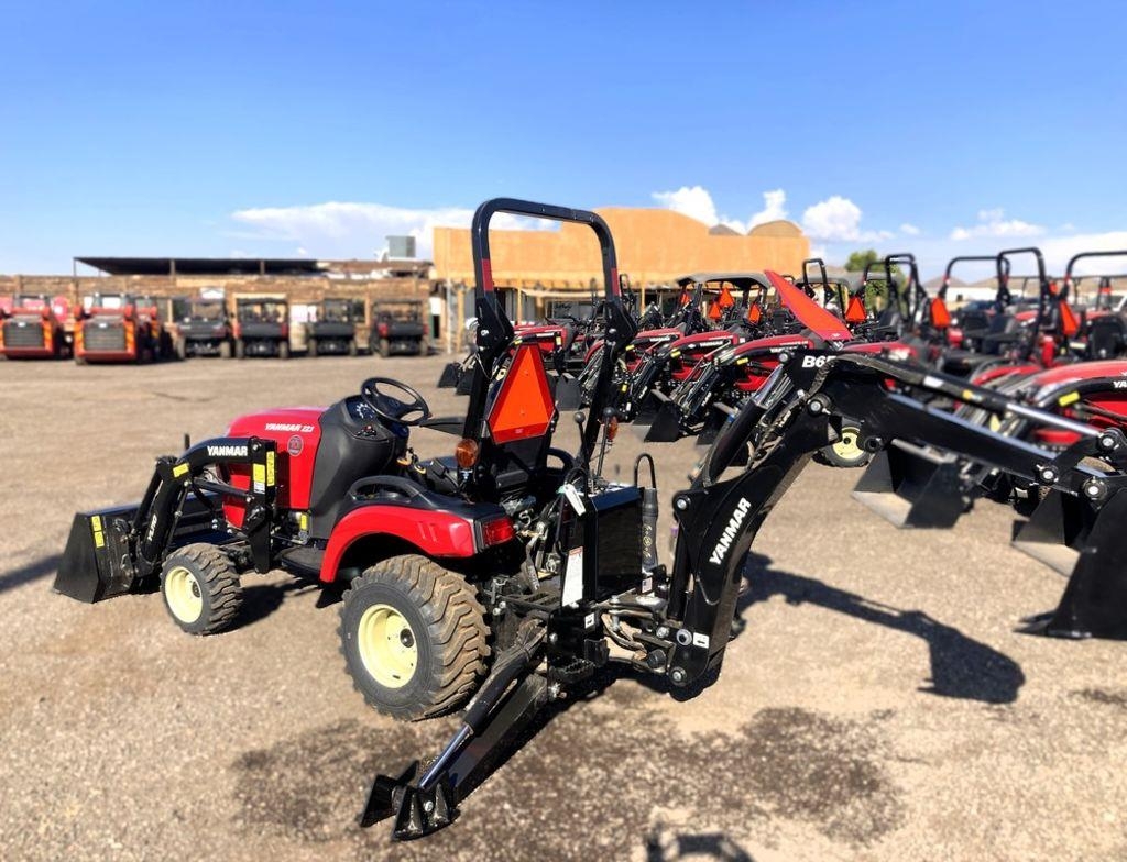 Yanmar 223XH-TLB Tractor with Heavy Duty LOADER BACKHOE