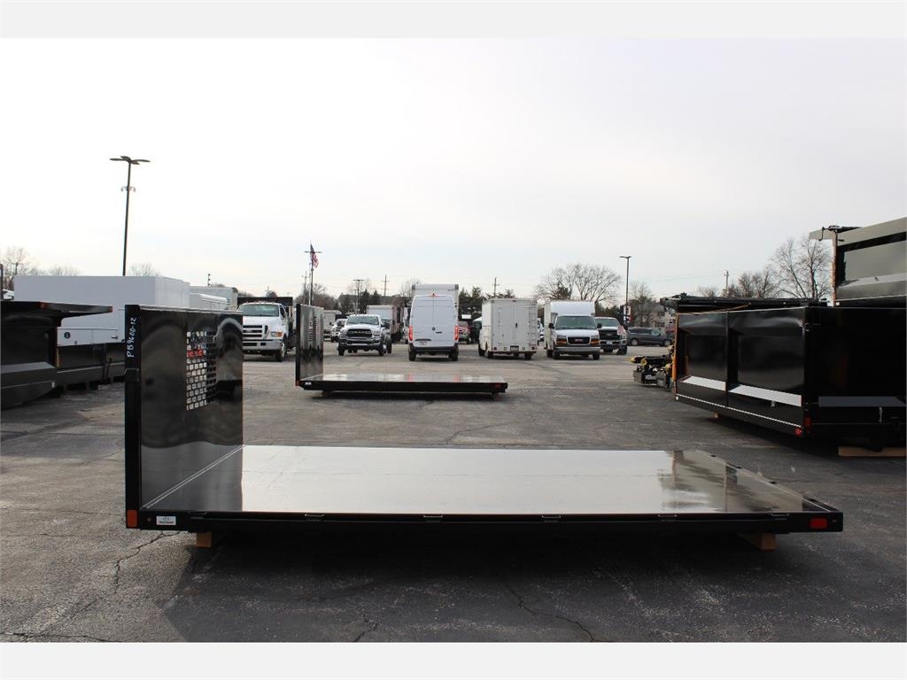 SH TRUCK BODIES 12' Flatbed w/ Stake Poc