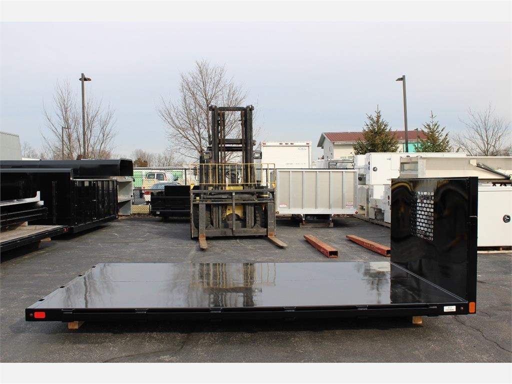 SH TRUCK BODIES 12' Flatbed w/ Stake Poc
