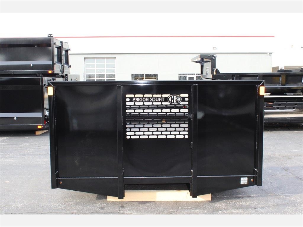 SH TRUCK BODIES 12' Flatbed w/ Stake Poc