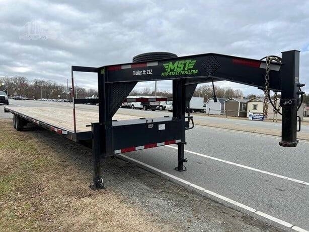 MID STATE Trailers Gooseneck Deckover