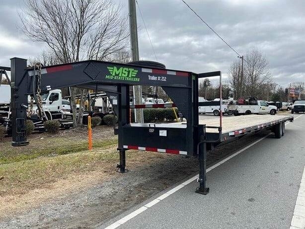 MID STATE Trailers Gooseneck Deckover