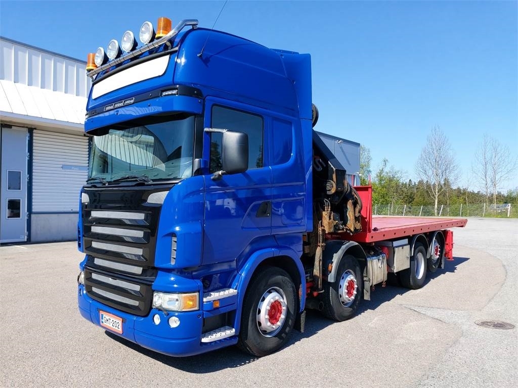Scania R500 8x2 HIAB 455-EP 5 XS nosturi - Nosturiautot - Raskas ...
