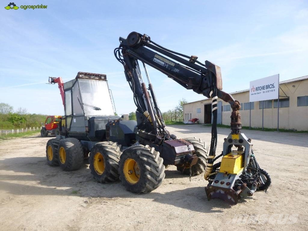 Ponsse HS 10 Harvester, 1995, Rumanía - cosechadoras de segunda mano ...