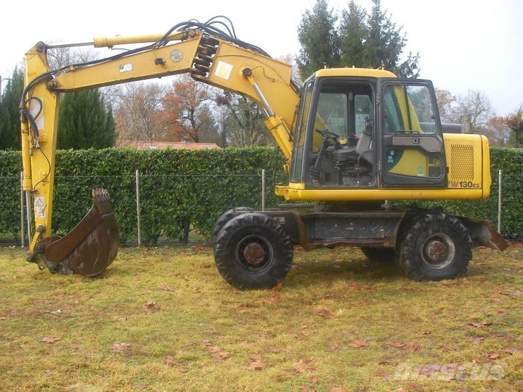 Komatsu PW 130 ES-6 K, France, $28,156, 2002- wheeled excavators for ...