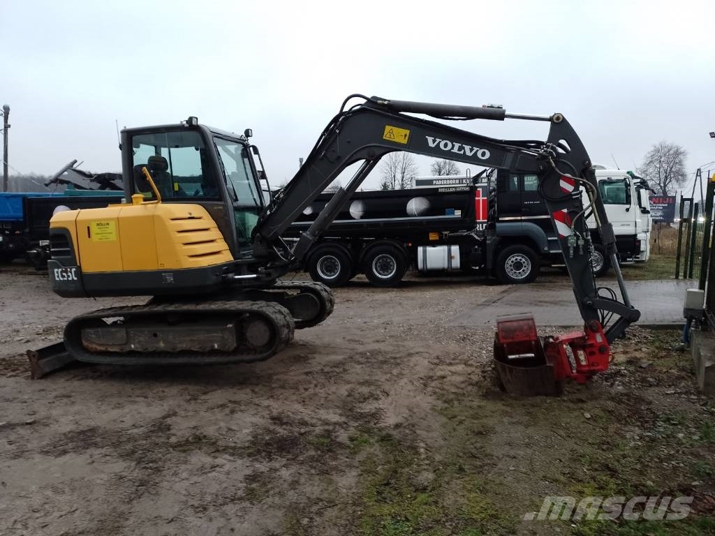 Volvo EC 55 C ect 50 955mth!!!, 2015, SIEDLCE NOWE IGANIE, Polen ...