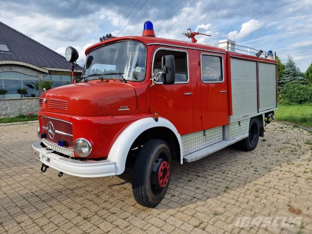 Mercedes-Benz 1113 / Samochód Specjalny / Straż Pożarna, 1973, Jordanów ...