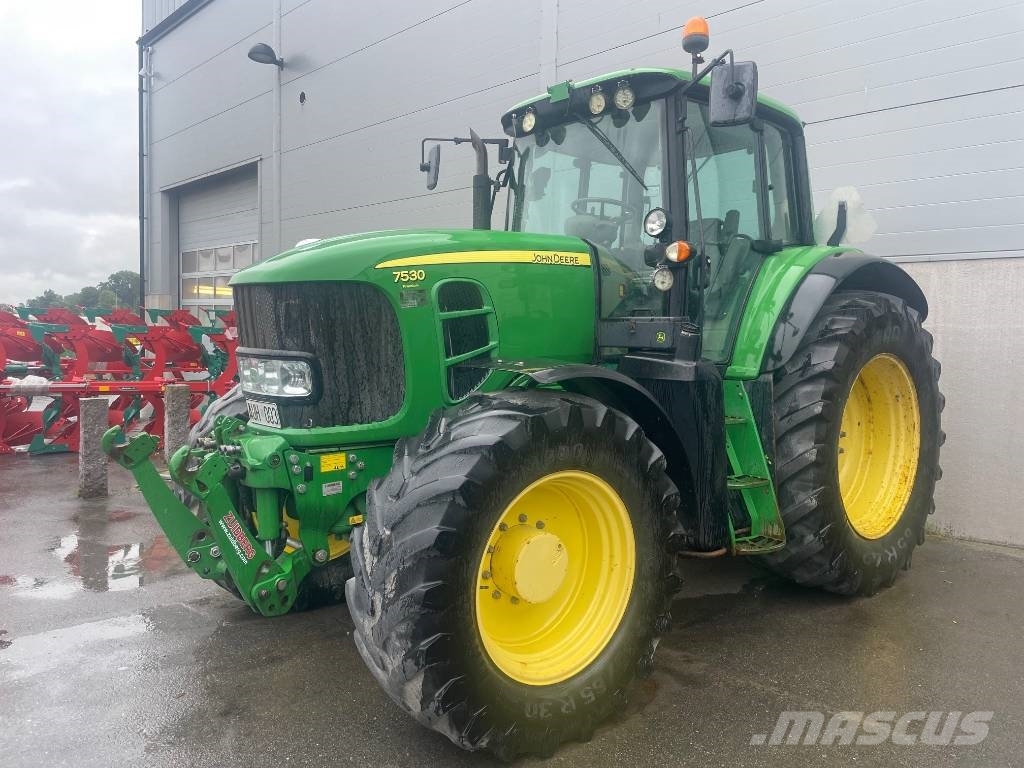 John Deere 7530, 2008, Uppsala, Sverige - Begagnade traktorer