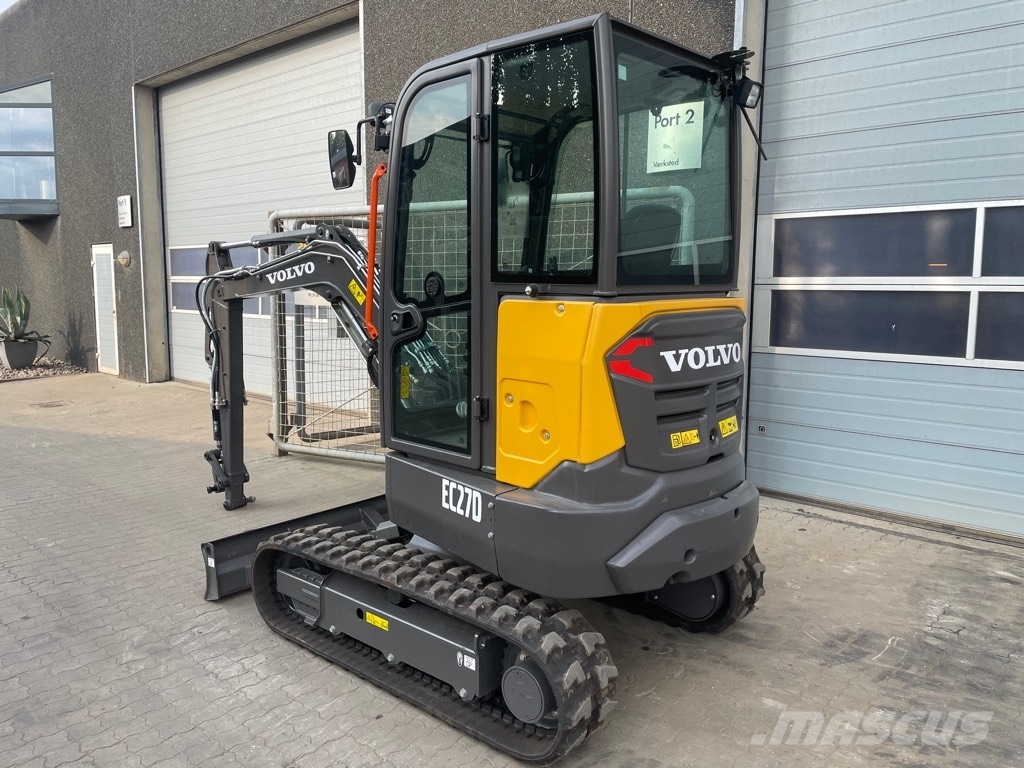 Volvo EC27D, 2022, Dänemark - Gebrauchte Minibagger