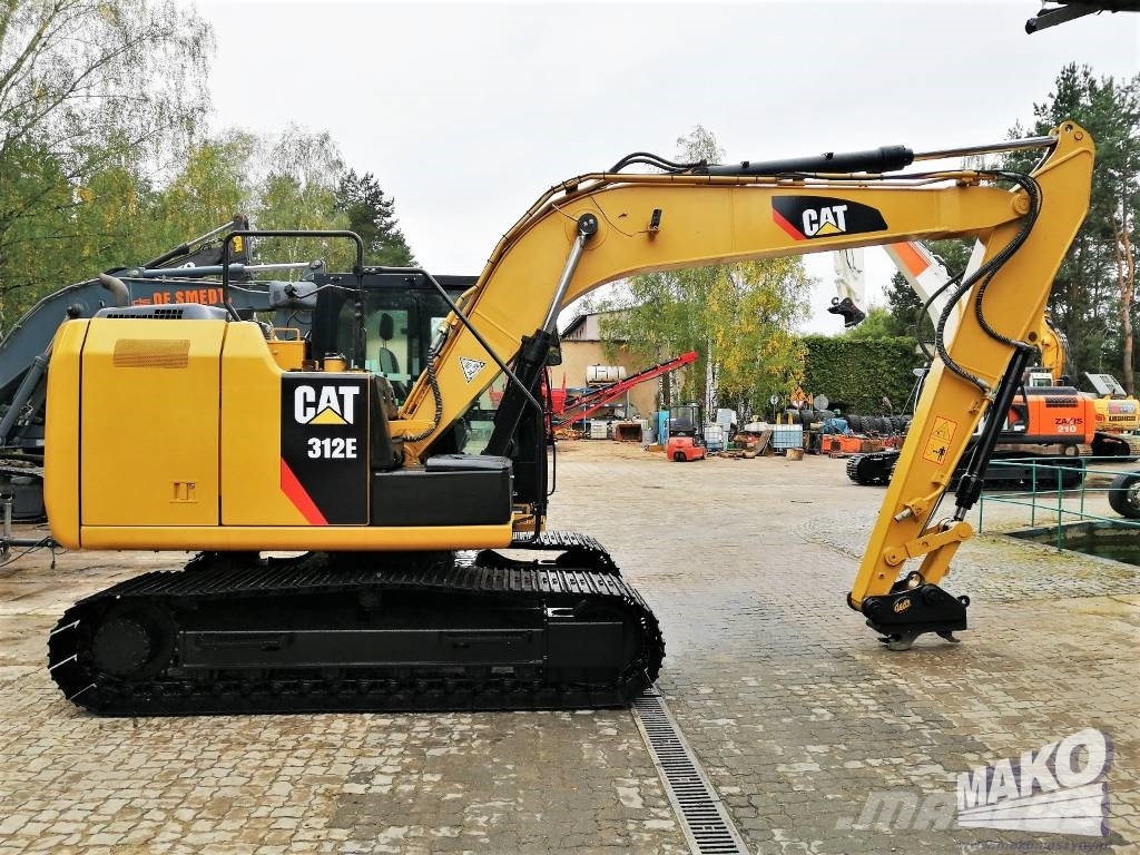 Caterpillar 312 E, 2015, Ostrowiec Świętokrzyski, Poland - Used crawler ...