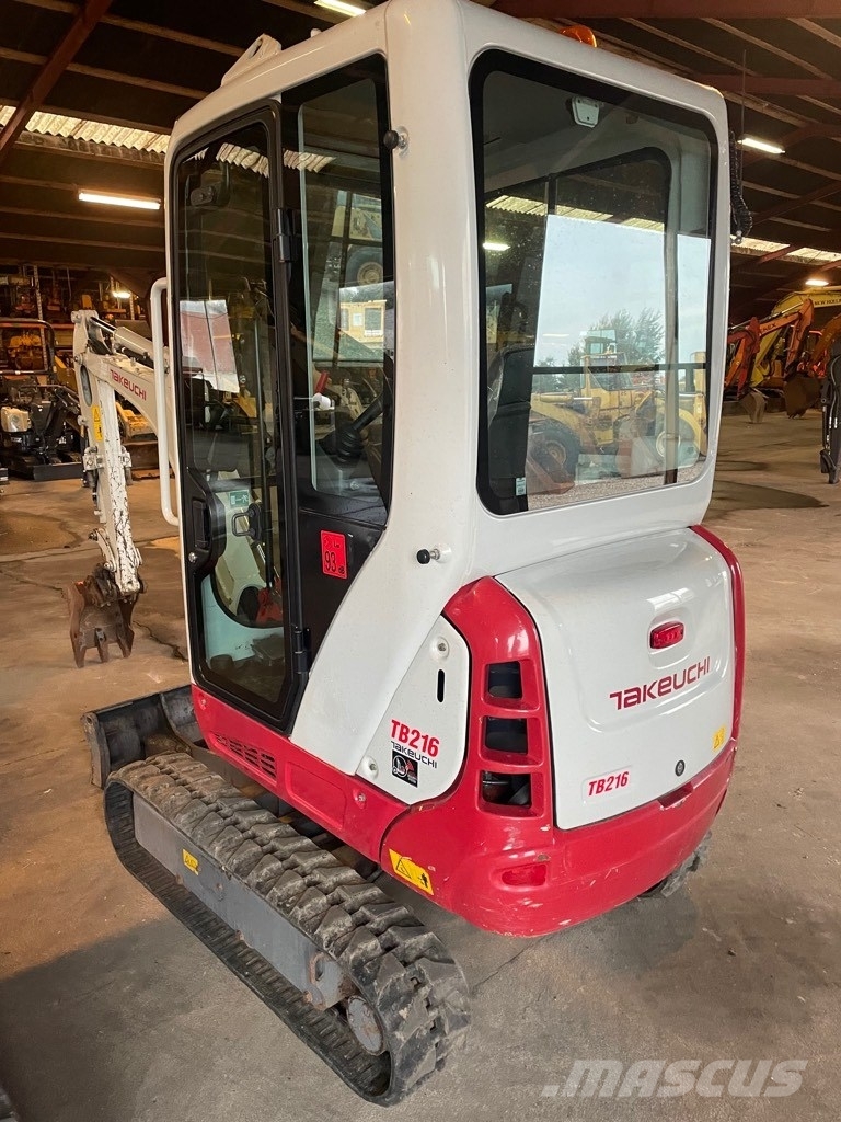 Takeuchi TB216, 2018, Danmark - Brugte minigravemaskiner - Mascus Denmark