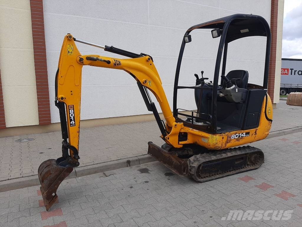 JCB 8014, 2006, Gniezno, ul. Pałucka 5, Polen - Gebrauchte Minibagger