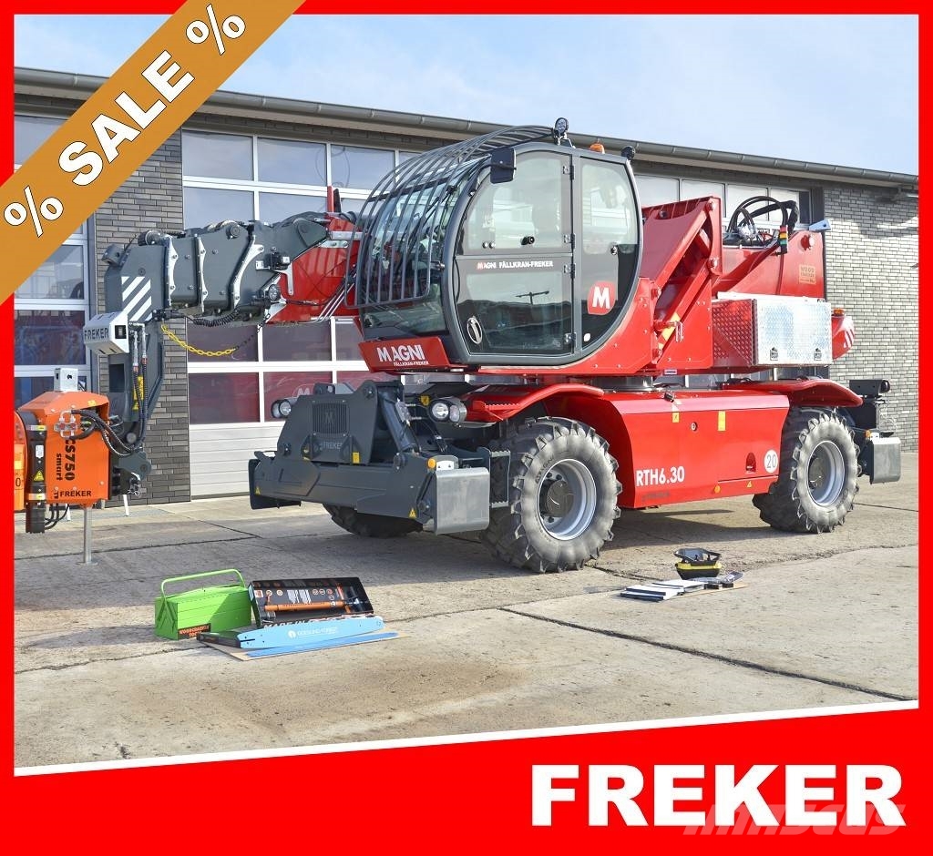 Magni RTH6.30 / Roto / MRT Lift Cab Fällkran / Westtech, 2023, Stemwede ...