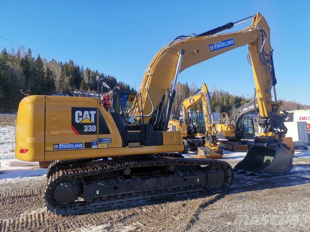 Cat 330 Next Gen, UTHYRES, 2021, Sundsvall, Västernorrlands län, Suède ...
