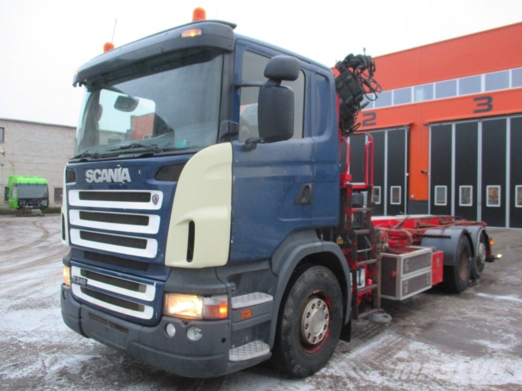 Used Scania R 340 HIAB 166E crane trucks Year: 2006 Price: US$ 26,516 ...