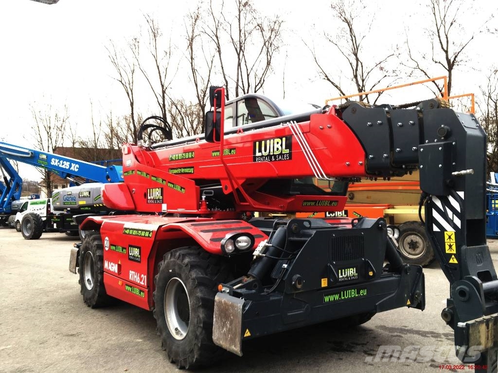 Magni RTH 6.21, Rotating Telehandler, Warranty, 6000kg, 2021, Passau ...