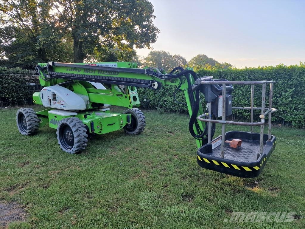 Niftylift HR 21 hybrid 4x4 knikarmhoogwerker 21m hoogwerker, 2014, Hooge Mierde, Paesi Bassi ...