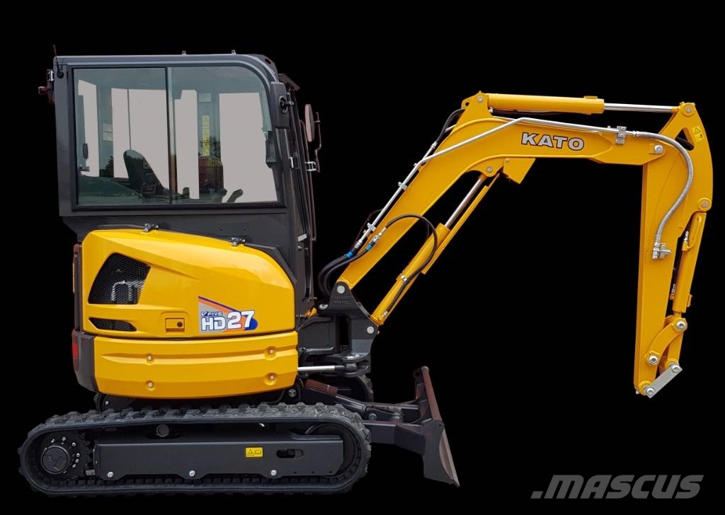 Kato 27V5, 2021, Denmark - Used mini excavators
